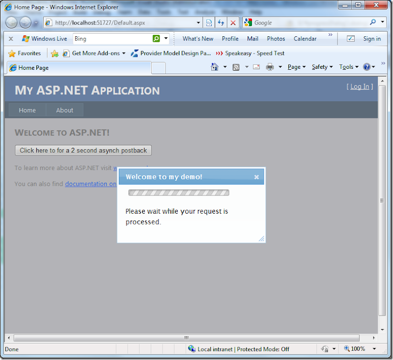 Todo Fix This The Jquery Formula Blocking Ui And Showing Progress Dialog Across